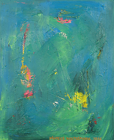 MARCUS WALTERMARK. "Home of the elves", oil/acrylic, signed 2016. Art ...