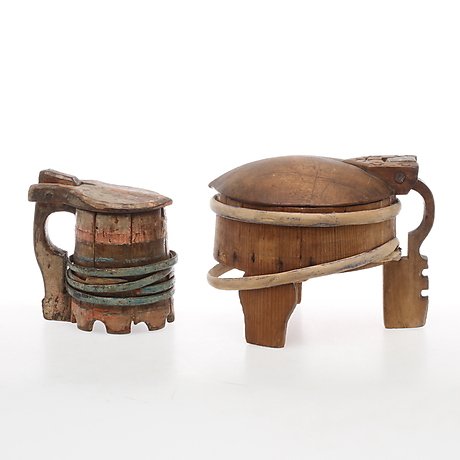 STOP med lock, KÄRL, med lock, allmoge, 1800-tal. Allmoge - Skålar ...