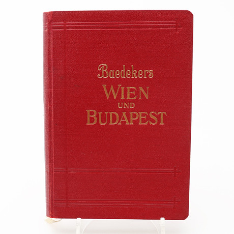 GUÍA DE VIAJE. GUÍA DE VIAJE DE KARL BAEDEKER A VIENA Y BUDA CON MAPAS ...