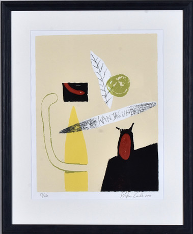 PONTUS CARLE. Color lithography. Art - Engravings & Prints - Auctionet