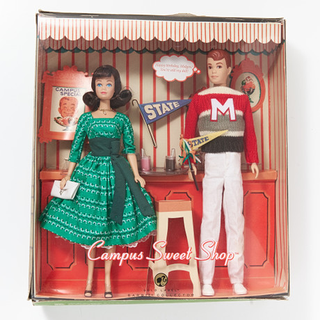MIDGE & ALLAN, #L9650 Campus Sweet Shop Gift Set, Barbie Collector ...
