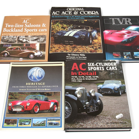 5 BOOKS, including AC Six-cylinder Sport Cars In Detail. Toys - Toys ...