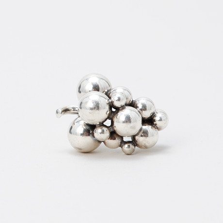 GEORG JENSEN. Ring "Moonlight Grapes" silver. Smycken & Ädelstenar ...