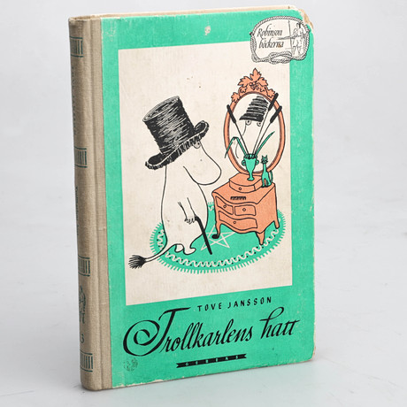 TOVE JANSSON “The Wizard's Hat”, Gebers Publishing House, 1949. Books ...