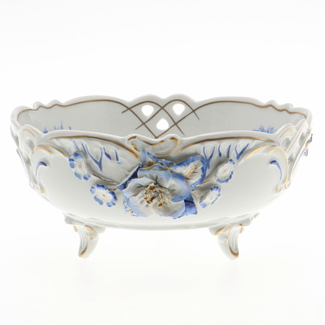 A German Rococo porcelain bowl, 20th century. Folk art - Bowls & Boxes ...