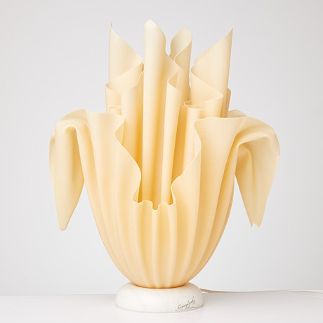 GEORGIA JACOB. Table lamp, “Corolle”, second half of the 20th century ...