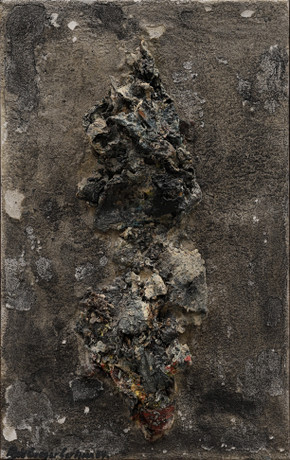 MAX GREGOR CARLSSON. «Burnt», técnica mixta sobre lienzo, firmada y ...