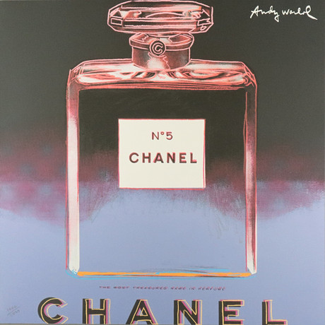 Chanel No.5", design after Andy Warhol, poster. Art - Engravings ...