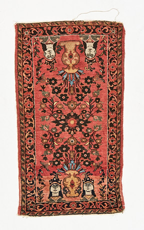 ORIENT CARPET, with figures, approx 143x78 cm. Carpets & Textiles ...