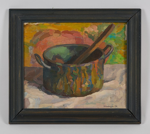 RIGGERT MUNSTERHJELM (1954). “Color jug”, signed and dated 1982, oil on ...