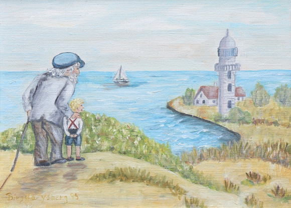 BIRGITTA HÖGLIND YSBERG. Oil on canvas, four motif, signed. Art ...