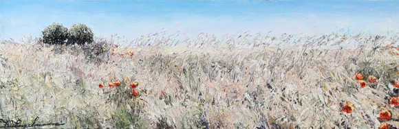 KRISTINA ASSARSSON. "Ljuvliga sommartid", olja på duk, signerad. Konst ...