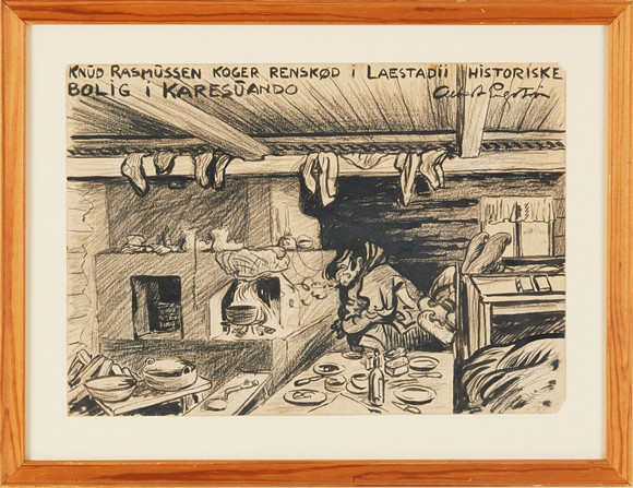 ALBERT ENGSTRÖM. “Knud Rasmussen boils reindeer shod in Laestadii ...