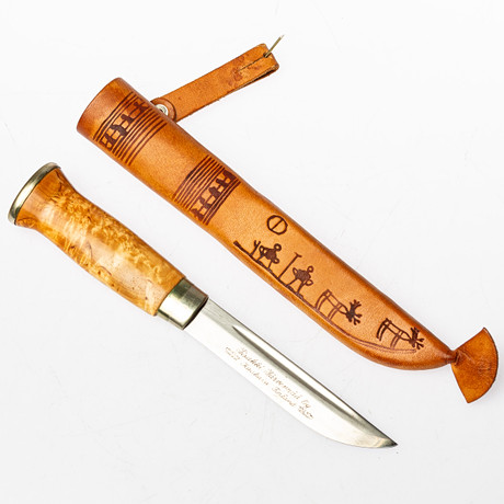Iisakki Järvenpää. Knife, signed, Finland. Weapons & Militaria - Edged ...