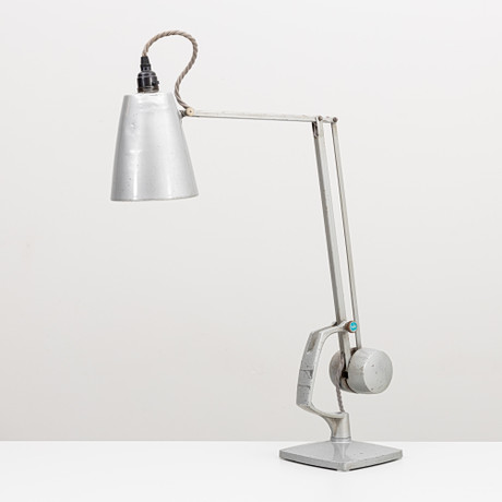 INDUSTRILAMPA "Simplus" Hadrill & Horstmann 1950-tal. Belysning ...