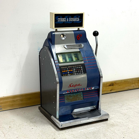 SPELMASKIN/ENARMAD BANDIT, "Strike a Bonanza", Sega, USA. 1960-tal ...