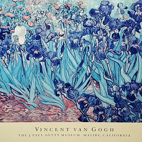 VAN GOGH, VINCENT. POSTER, with frame, around 1980. Art - Other - Auctionet