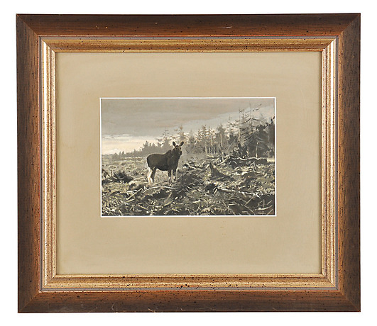 REINHOLD FEUSSNER. "Im Zehlau - Bruch bei Königsberg / Ostpreußen ...