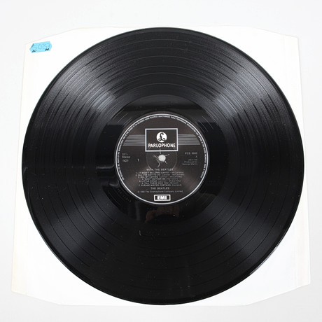 VINYLSKIVA, "Whit The Beatles", Portugal, 1963. Övrigt - Övrigt - Auctionet