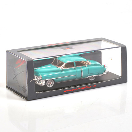 MODEL CAR, resin, Cadillac Series 62 Berline, 1950, Spark, 1:43 scale ...