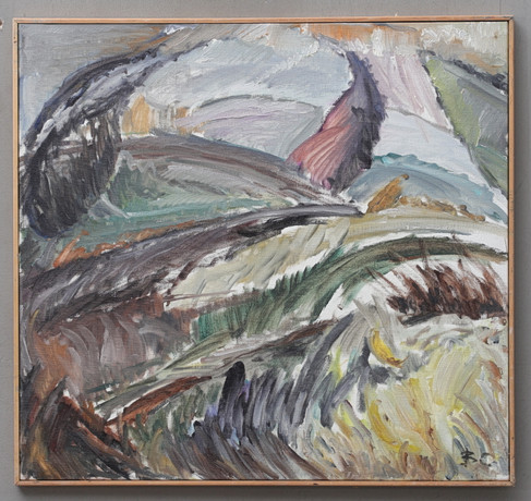 BO CARLSSON. oil on canvas, monogram signed. Art - Paintings - Auctionet