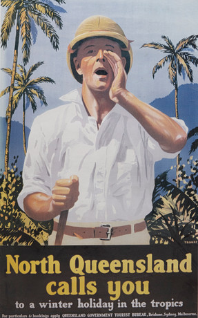 PERCY TROMPF. Poster, 'North Queensland Calls You', 1950s. Art - Other ...