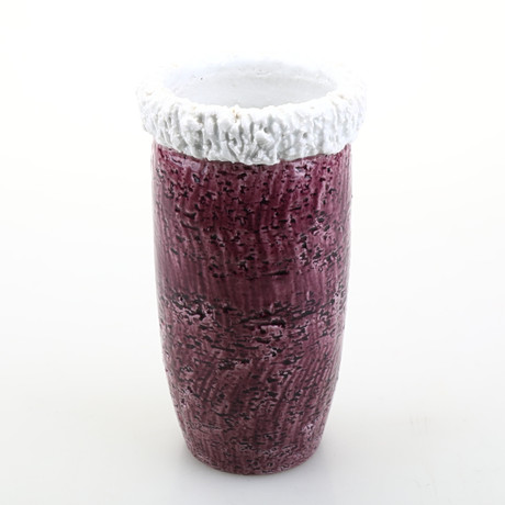 GUNNAR NYLUND. Vase “Chamotte” glazed stoneware, marked Rörstrand ...