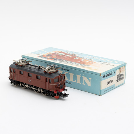 MÄRKLIN 3030.1 SJ's DA locomotive, original carton. Toys - Toys - Auctionet