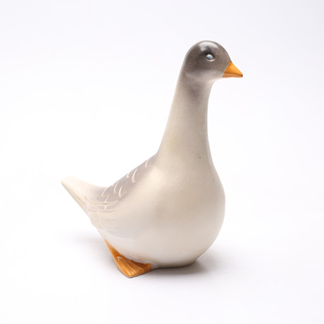 KARL ARTHUR FREDRIKSSON. FIGURIN, "gås", keramik, signerad. Keramik ...