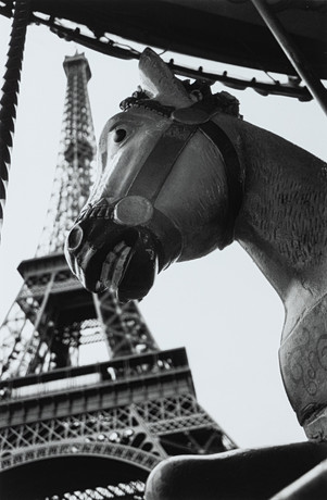STEPHAN GABRIEL (1953-2024). Eiffel Tower and Carousel Horse. Art ...