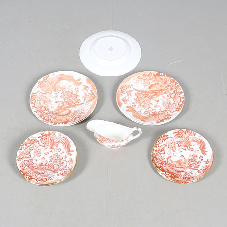 ROYAL CROWN DERBY - RED AVES. Ceramics & Porcelain - European - Auctionet