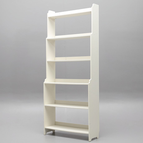 BOKHYLLA, vitlackad, "Leksvik", Ikea, 1990-tal. Möbler - Skåp & Hyllor ...