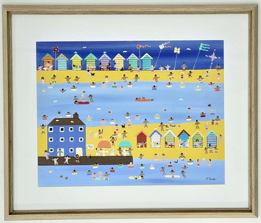 'WONDERFUL DAY' - AN ORIGINAL PAINTING BY RENOWNED BRITISH ARTIST ...