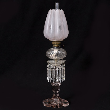 A dining table lamp, Karlskrona Lampfabrik, early 20th century ...