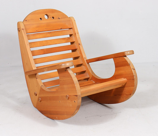 Brutalist rocking chair, Germany, 1990s. Furniture - Armchairs & Chairs ...