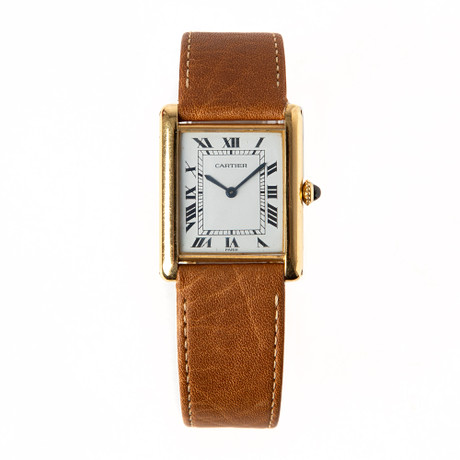CARTIER, armbandsur, Tank, 18K guld, 1980-tal. Klockor & Ur ...