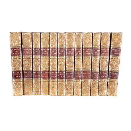 EDWARD GIBBON. The History of the Decline and Fall of the Roman Empire ...