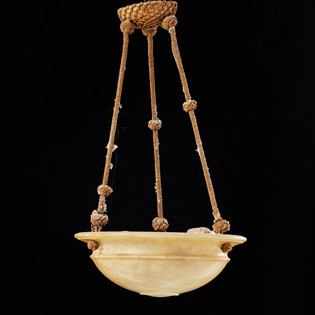 An alabaster, first half of the 20th century AMPEL. Lighting & Lamps ...