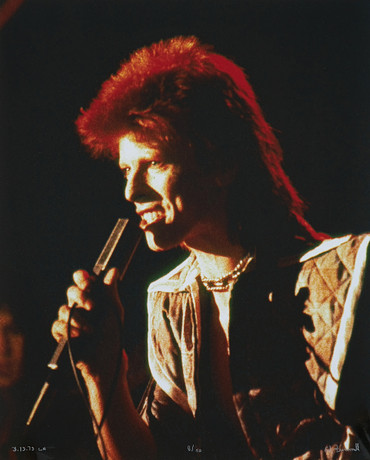 ED FINNELL (USA/Sverige, född 1956): David Bowie som Ziggy Stardust ...