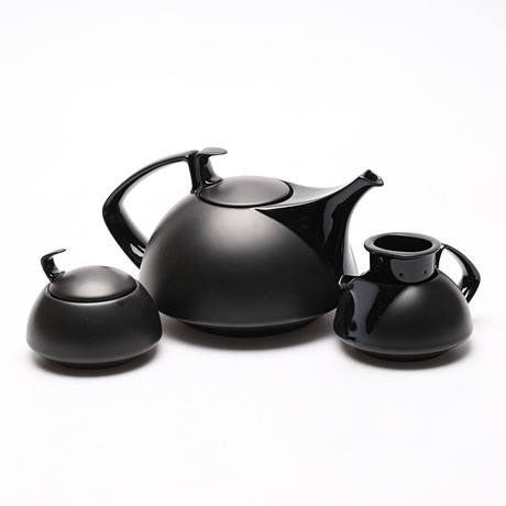 A 3-piece tea set, Walter Gropius, Studio Line, Rosenthal. Ceramics ...