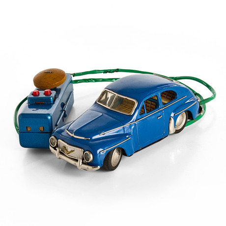 TOY CAR, wire-controlled, Volvo PV, KS Japan, lithographed sheet. Toys ...