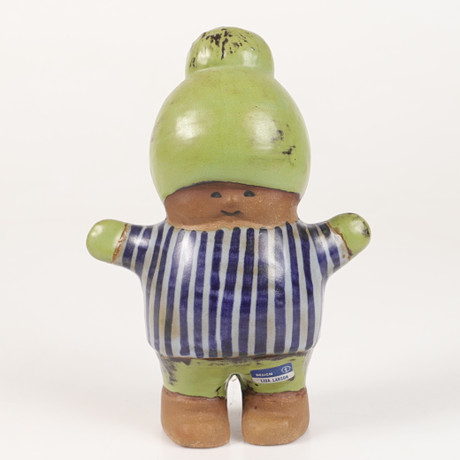 LISA LARSON. Figurine, “Kalle” from “Larsons ungar”, stoneware ...
