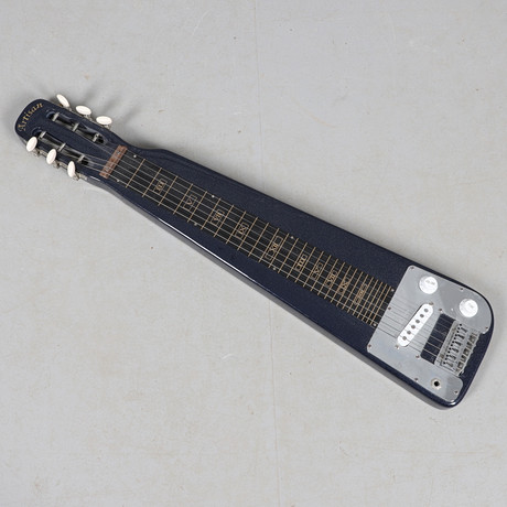 AN ARTISAN STEEL LAP GUITAR. Miscellaneous - Musical instruments ...