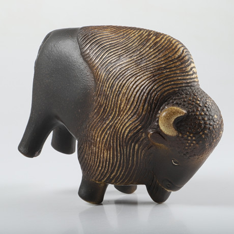 LISA LARSON. Figurine, “Visent” from the series “Endangered Animals ...
