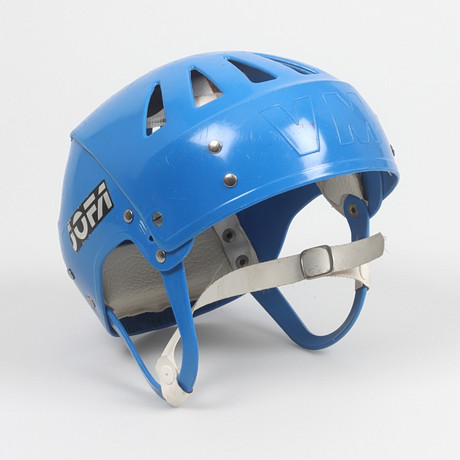 A 'World Cup' hockey helmet, plastic, JOFA, 1970s. Vintage & Designer ...