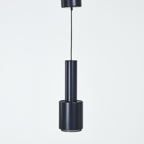 ALVAR AALTO. Ceiling lamp, “Hand Grenade A110", for Artek, black ...