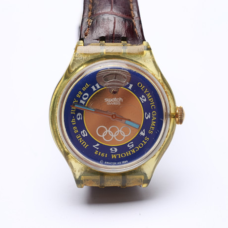 A 20th century automatic “Olympic Games Stockholm 1912" Swatch ...