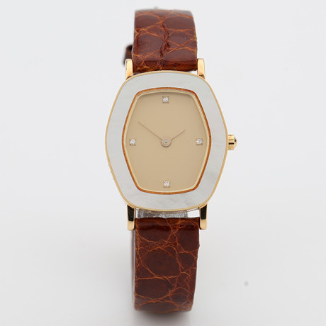 MIKIMOTO, a wristwatch, pearl/18K, quartz, 1980s. Clocks & Watches ...