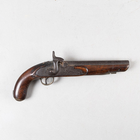 A SLAG LOCK PISTOL, 19th century. Weapons & Militaria - Guns & Rifles ...