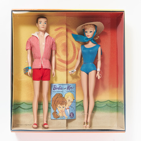 BARBIE & KEN, #T7659 In the Swim, Gift Set, Barbie Collector, 2011 ...